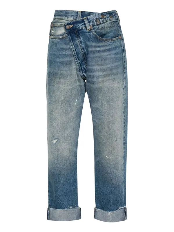 R13 Crossover Jeans - Blue