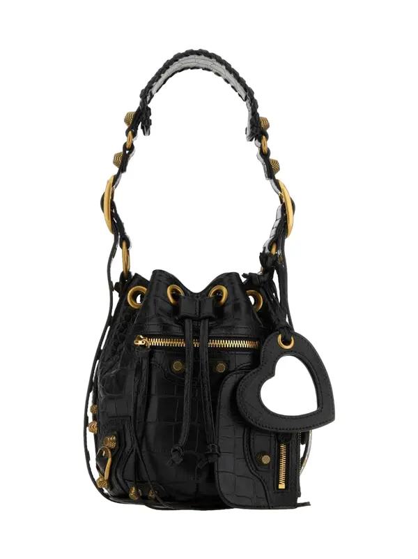 Balenciaga Le Cagole Bucket Bag - Black