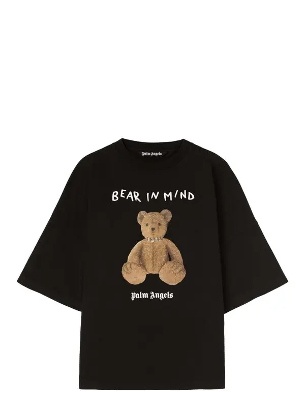 Palm Angels Bear In Mind T-shirt - Black