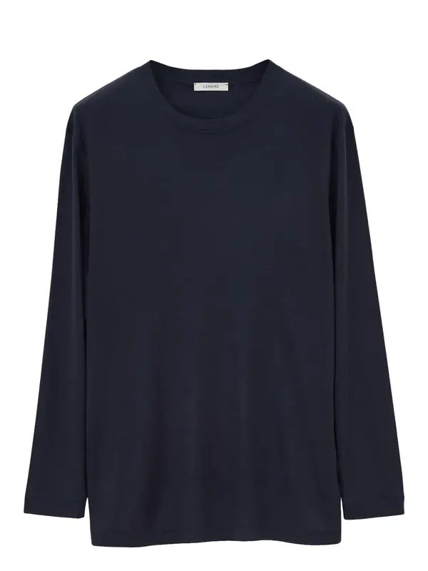 LEMAIRE Long-sleeve Cotton T-shirt - Black