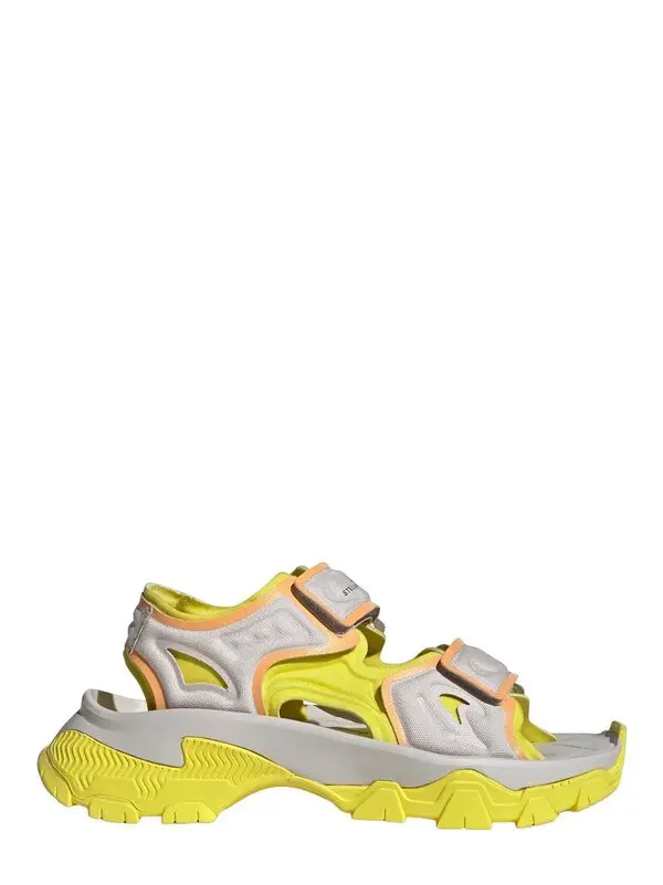 Adidas Hika Outdoor Sandals Stella Mccartney - Chalk Pearl/bright Yellow/hazy Orange