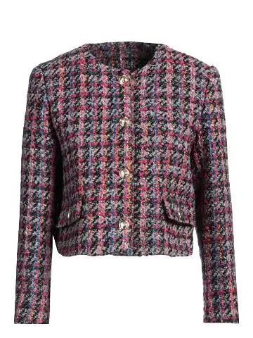 Sandro Bouclé Jacket - Magenta