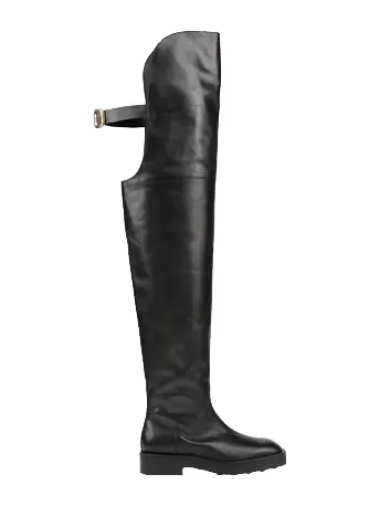 TOD'S Leather Over-the-knee Boots - Black