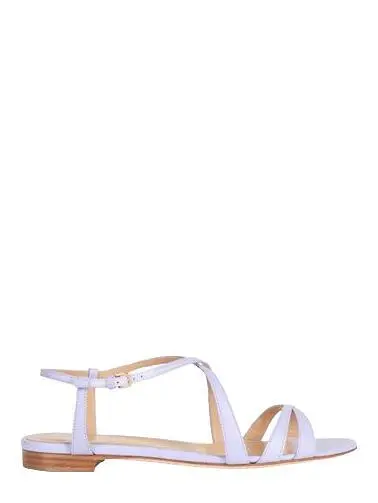 SERGIO ROSSI Ankle Strap Sandals - Purple