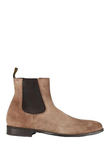 DOUCAL'S Suede Chelsea Boots - Khaki