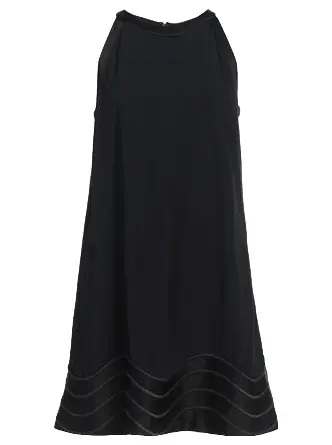 Emporio Armani Mini Flared Dress - Black