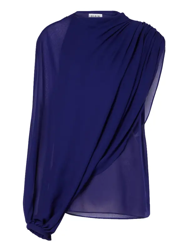 Alaïa Balloon Top - Purple