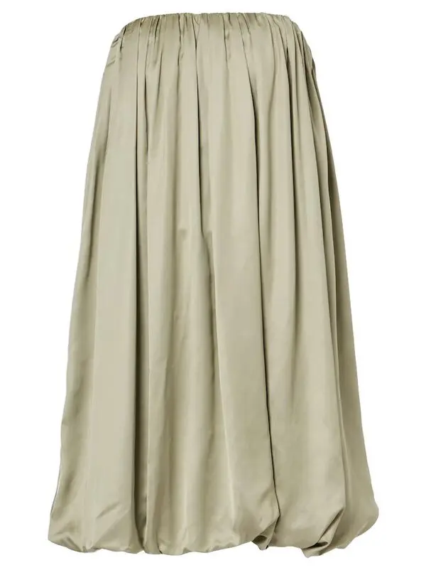 MAISON MARGIELA Ruffled Minidress - Green