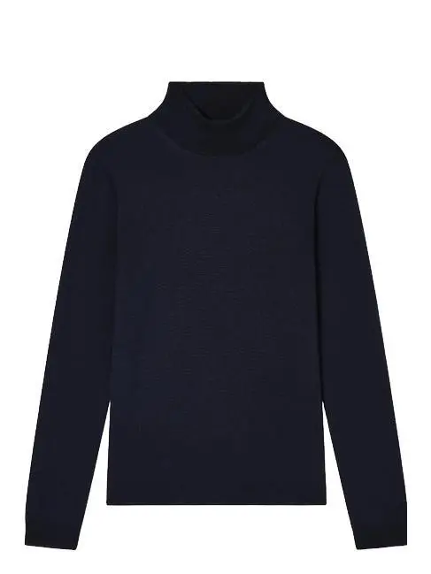 Giorgio Armani Cashmere Mock-neck Jumper - Blue