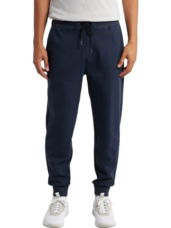 BOSS Locsin Cotton Blend Joggers - Dark Blue
