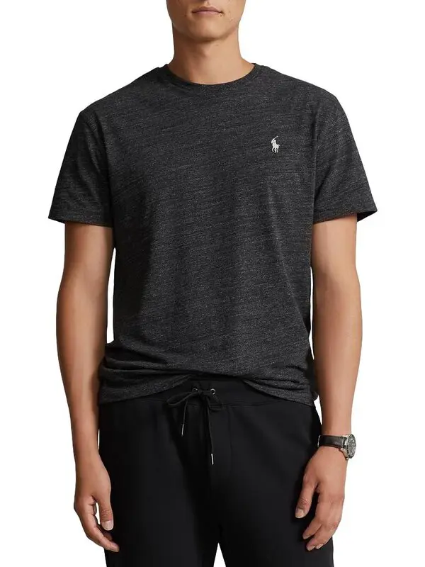 Polo Ralph Lauren Cotton Jersey T-shirt - Black Marl Heather