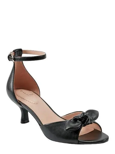 Bandolino Andora Ankle Strap Kitten Heel Sandal - Blk01