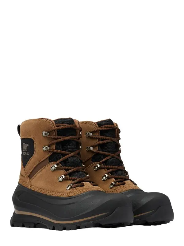 Sorel Buxton Lace-up Waterproof Snow Boots - Delta/black