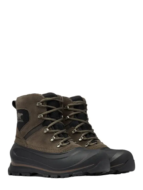 Sorel Buxton Lace-up Waterproof Snow Boots - Major/black