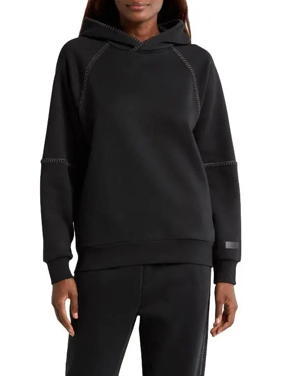UGG Classic Cotton-blend Hoodie - Blk