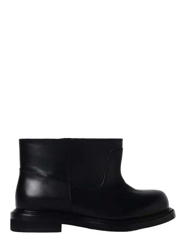 Moschino Leather Boots - Black