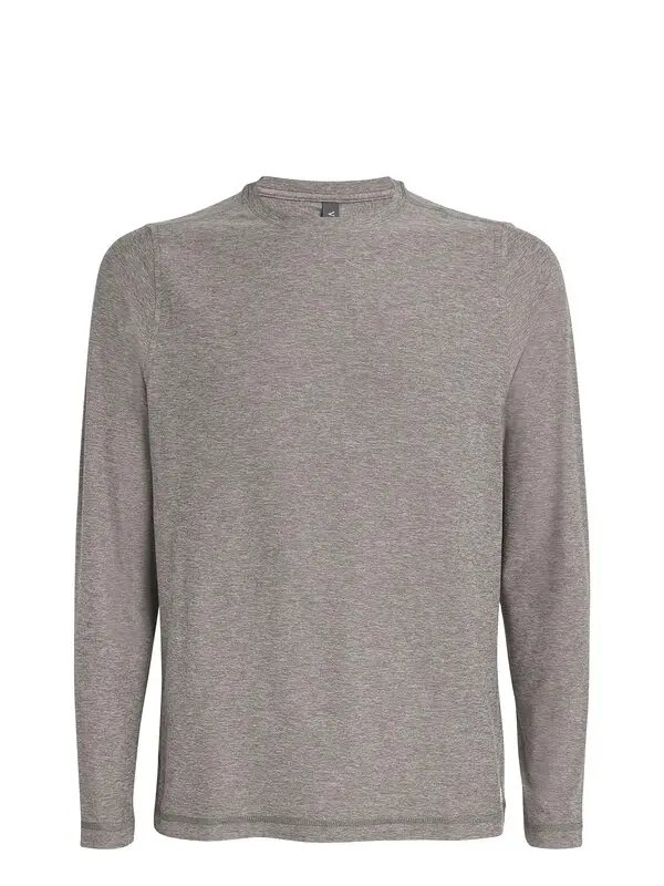 Vuori Strato Tech Long-sleeve T-shirt - Grey