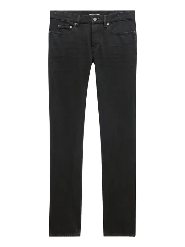 Saint Laurent Relaxed Slim Jeans - Grey