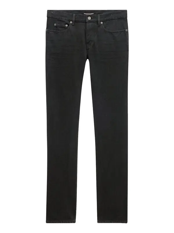 Saint Laurent Relaxed Slim Jeans - Grey