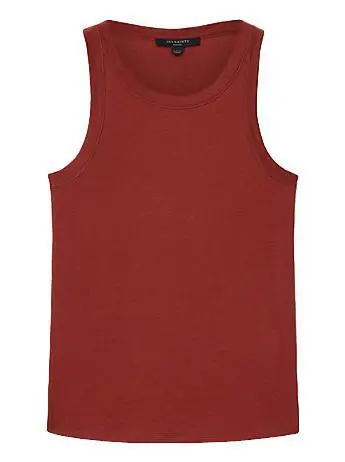 ALLSAINTS Rina Sleeveless Stretch-woven Tank - Paprika Red