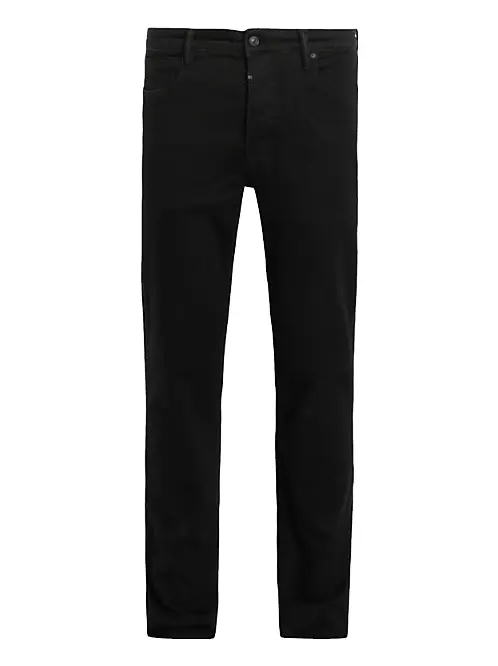 ALLSAINTS Sid Skinny-leg Stretch-denim Jeans - Jet Black