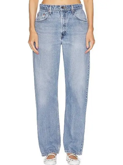 ALIGRACE Vintage Ultra Baggy Jeans - Light Medium