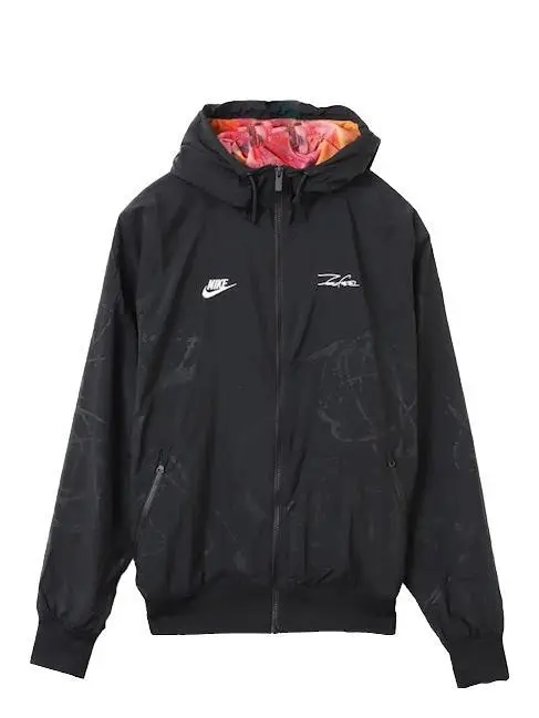 Nike X Futura Breaking Lined Windrunner Jacket - Black