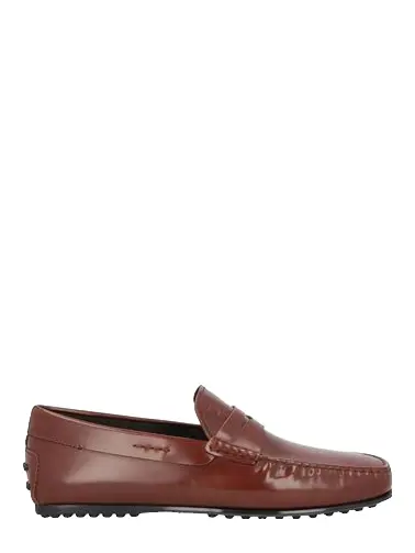 TOD'S Leather Loafers - Brown
