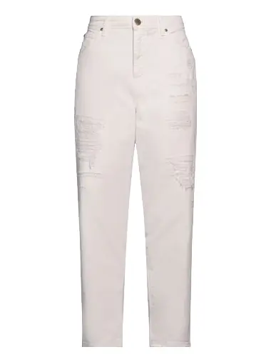 Pinko Mom Jeans In Light Cotton - Pink