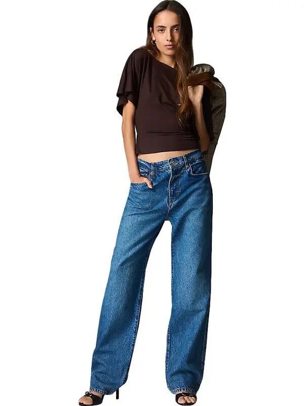 REFORMATION Val 90s Mid-rise Straight-leg Jeans - Pelican