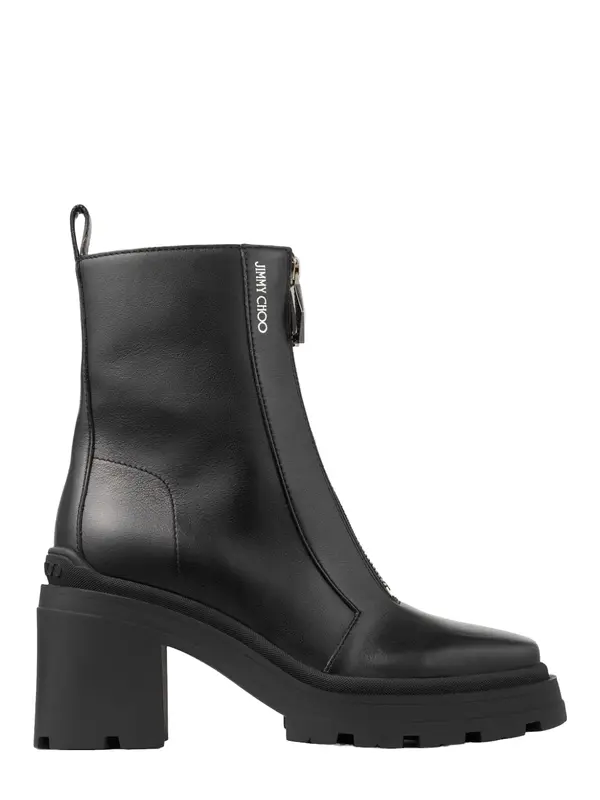 JIMMY CHOO 80mm Eugenie Boots - Black