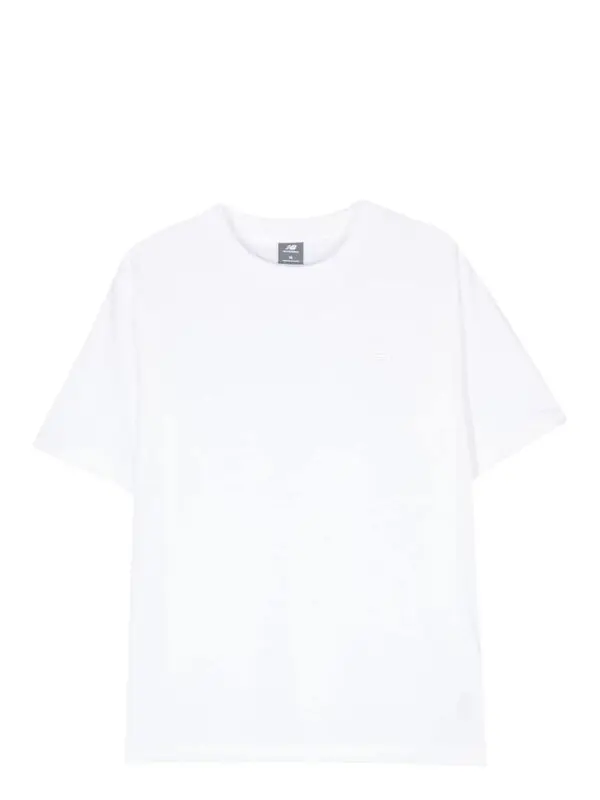 NEW BALANCE Athletics Cotton T-shirt - White