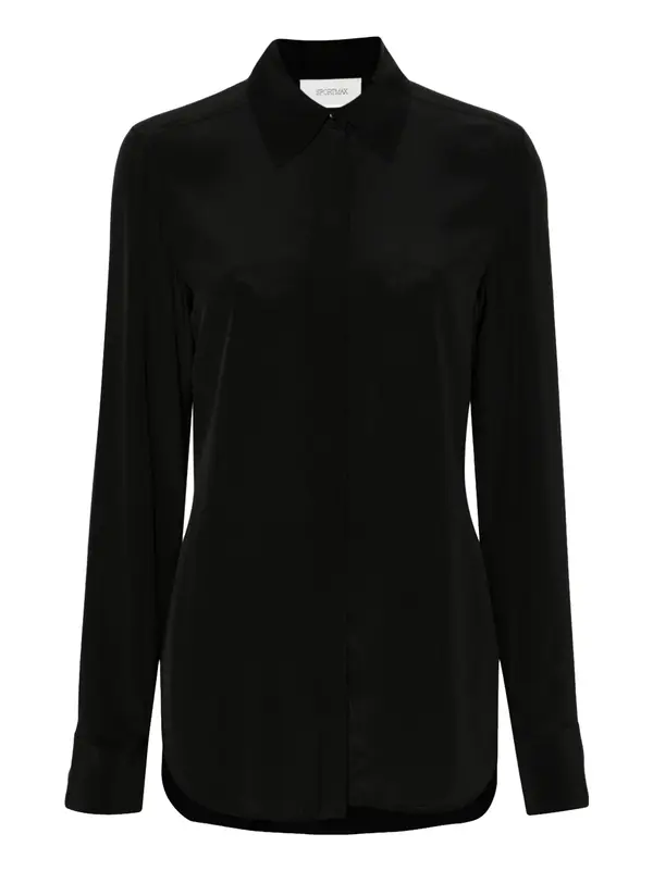 Sportmax Lelia Silk Blouse - Black