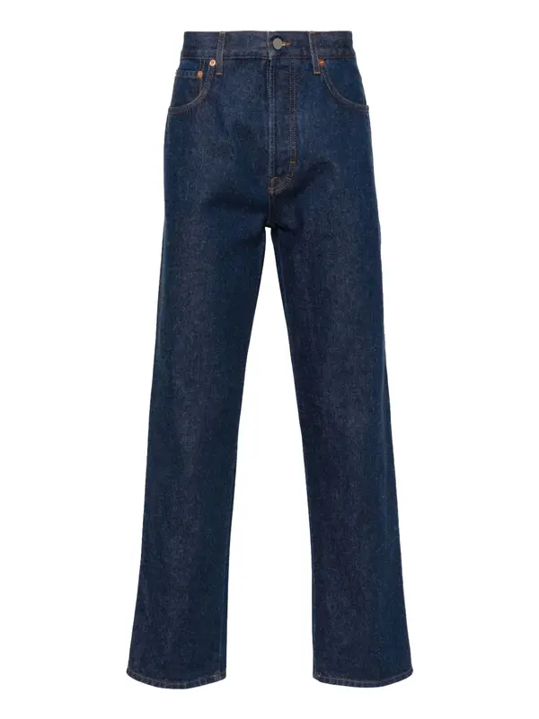 Gucci Cropped Straight-leg Jeans - Blue