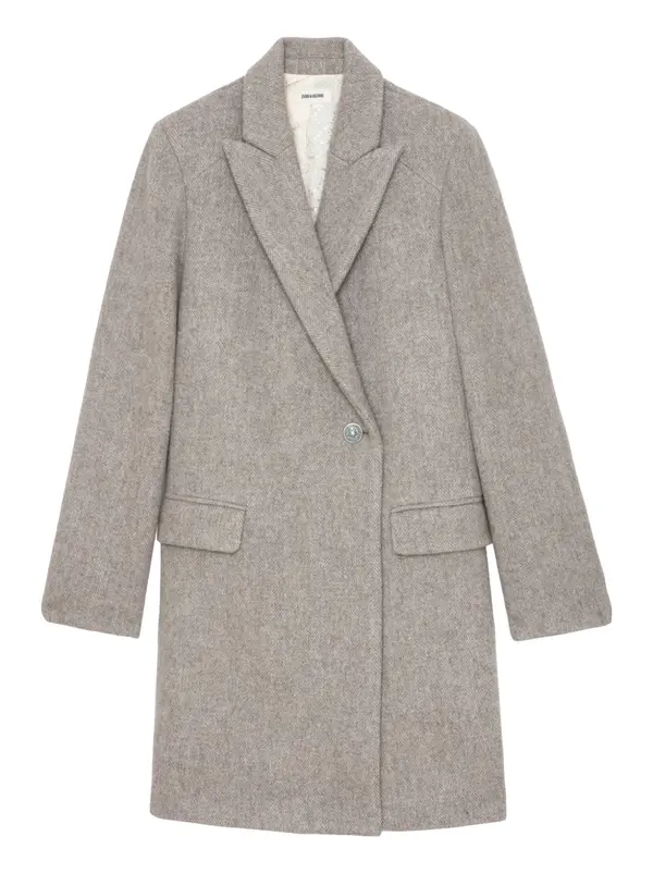 Zadig&Voltaire Marco Coat - Neutrals