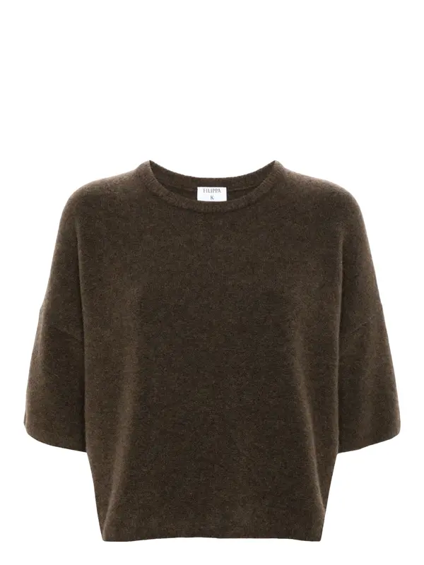 Filippa K Yak Knitted Top - Brown