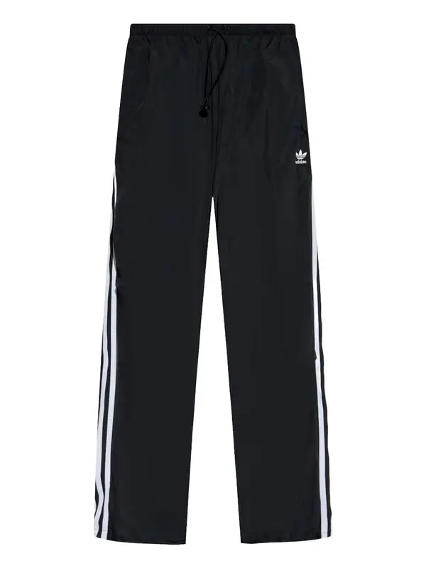 Adidas 3-stripes Parachute Trousers - Black