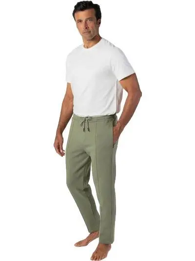 Robert Talbott Evans Track Pant - Olive