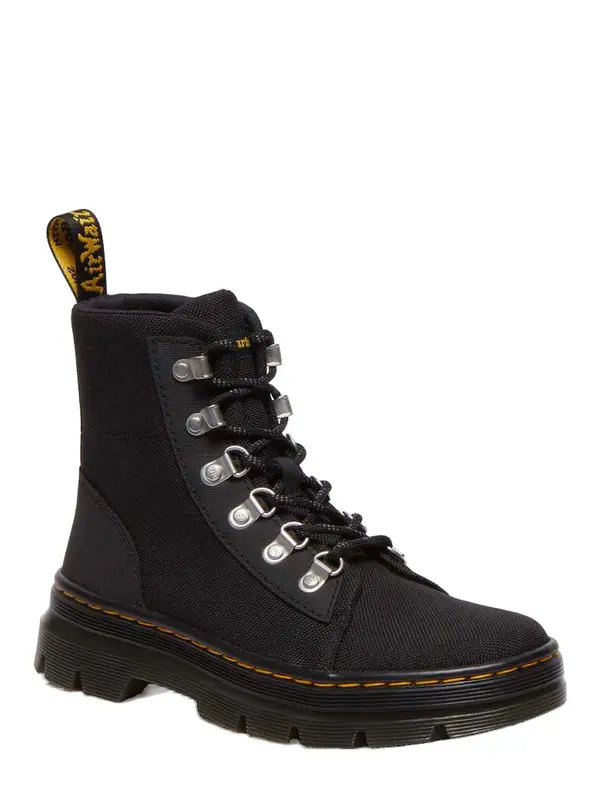 Dr. Martens Combs Poly Casual Boots - Black