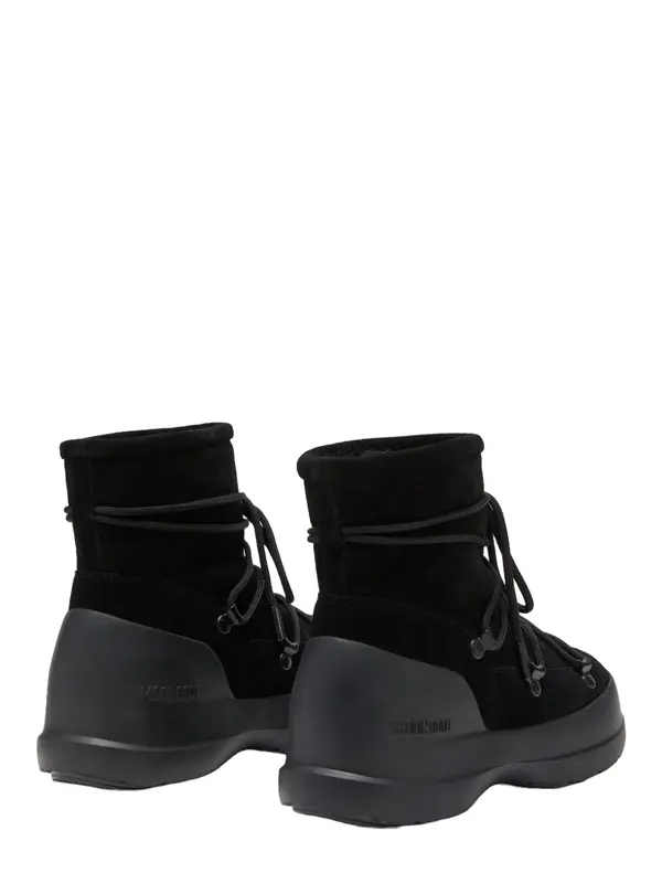 Moon Boot Luna Lace-up Boots - Black