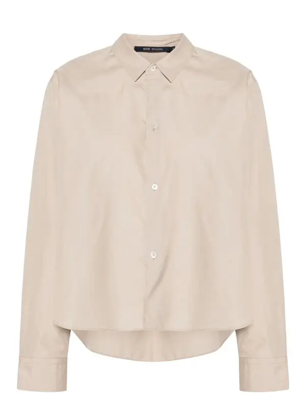 Sofie D'hoore Cotton Shirt - Neutrals
