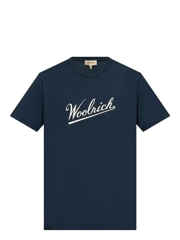 Woolrich Logo-print T-shirt - Blue