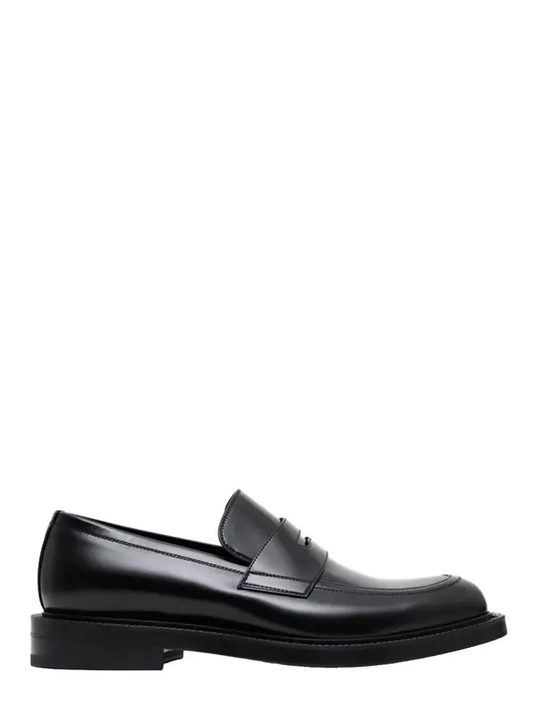 Gucci Leather Loafers - Black
