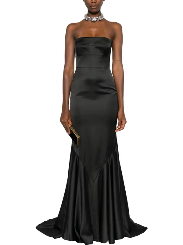 V:PM ATELIER Eloise Maxi Dress - Black