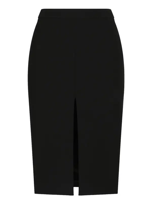 Dolce & Gabbana Midi Pencil Skirt - Black