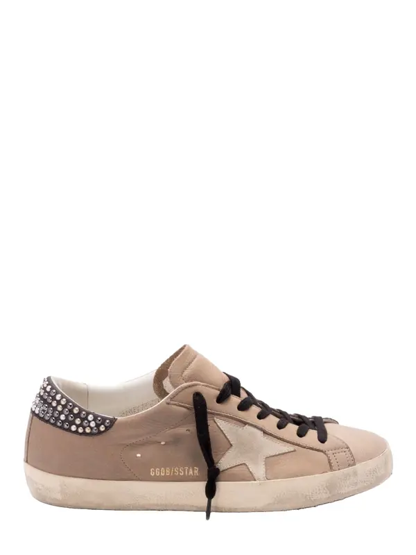 Golden Goose Rhinestone-embellished Trainers - Neutrals