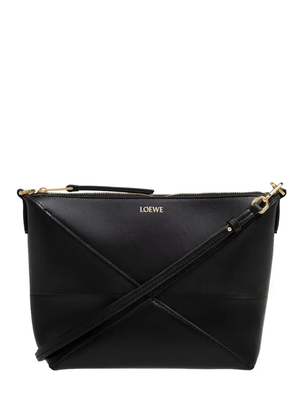 Loewe Puzzle Shoulder Bag - Black