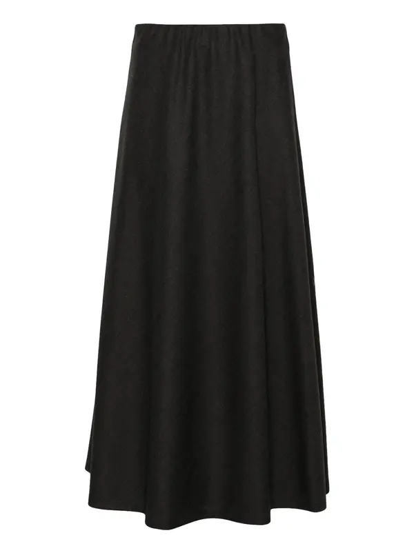 Brunello Cucinelli A-line Twill Skirt - Grey