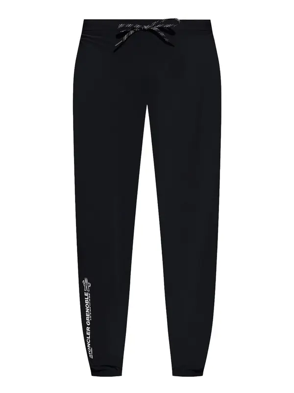 Moncler Technical Jersey Track Pants - Black