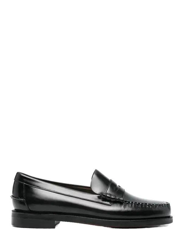 SEBAGO Penny-strap Loafers - Black